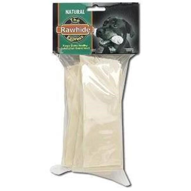The Rawhide Express Natural Hide Strips Recipe Dry Dog Treat, 1 Lb ...