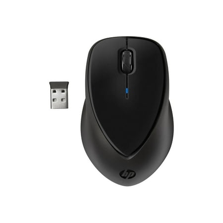 HP Wireless Comfort - Mouse - wireless - 2.4 GHz - USB wireless ...