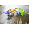 Dazmers | Inflatable Dinosaur Toys Set With Pump - Dinosaur Playset T ...