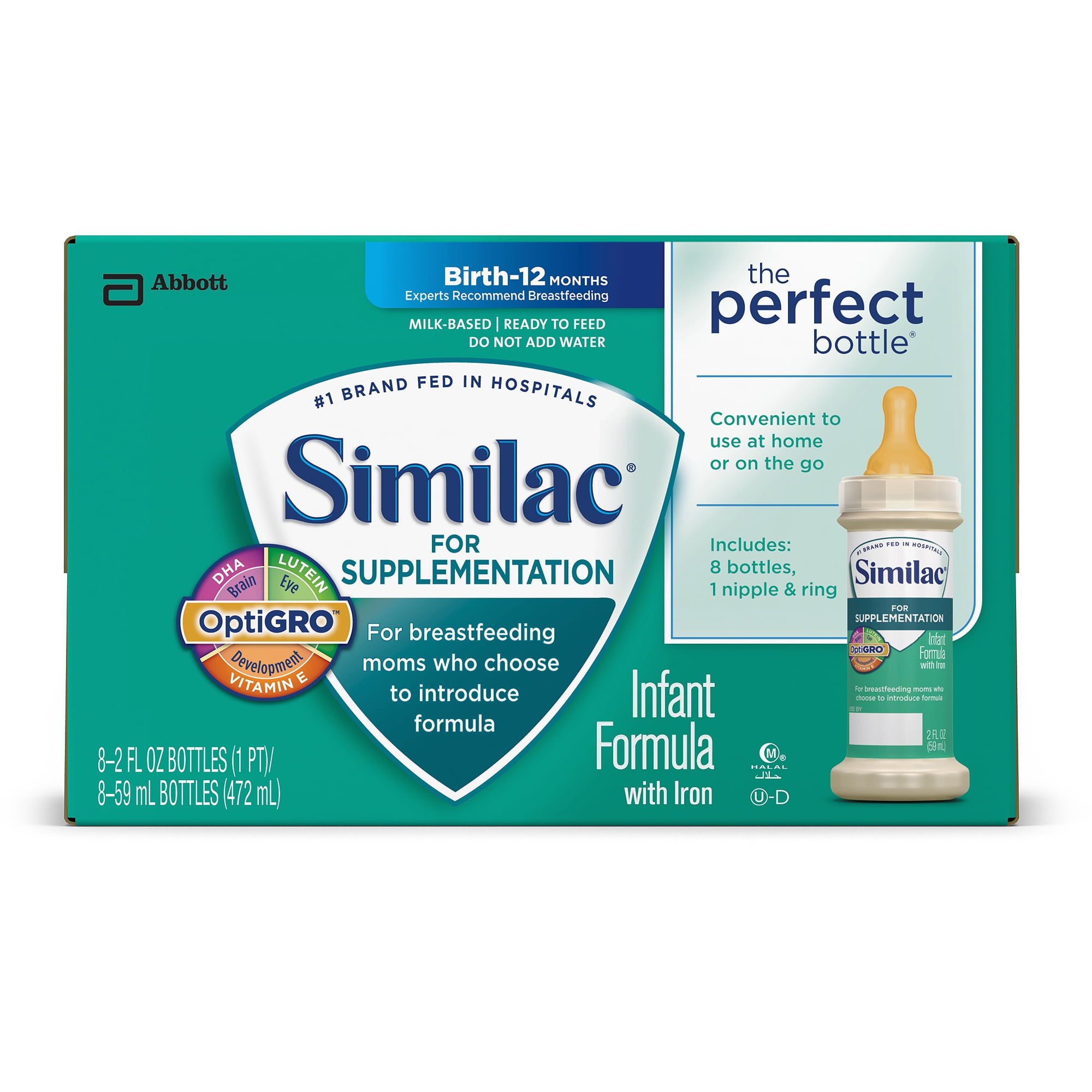 Similac Alimentum Infant Formula, Ready to Feed, 1 qt (Pack of 6 ...
