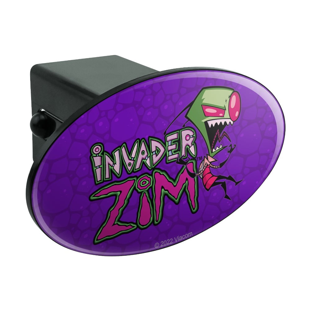 Invader Zim Oval Tow Trailer Hitch Cover Plug Insert - Walmart.com