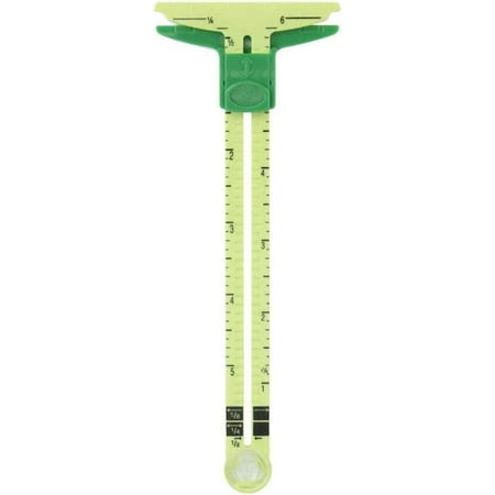 5-in-1 Sliding Gauge Measuring Sewing Tool Plastic Gauge Sliding Gauge ...