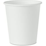 Solo, SCC442050, Treated Paper Water Cups, 100, Pack, White, 3 fl oz ...