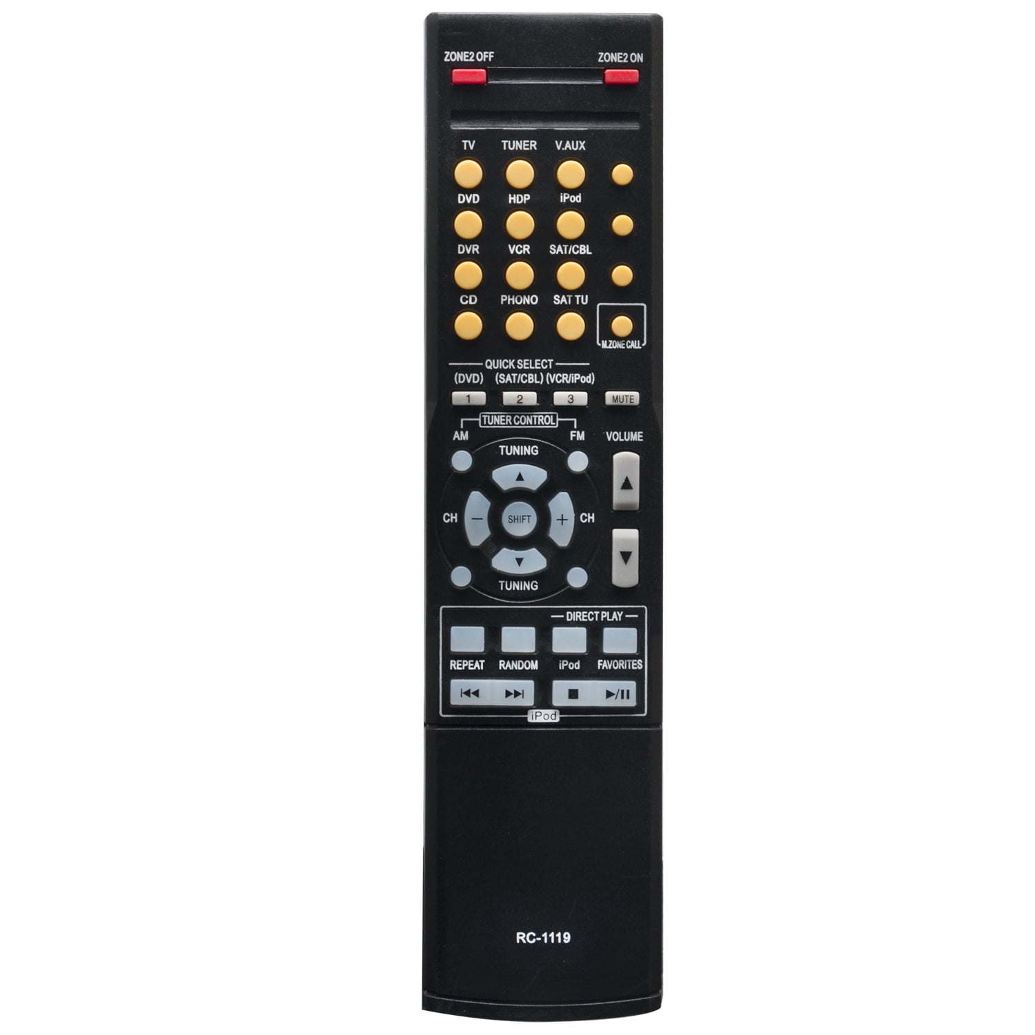 New RC-1119 Replaced Remote Control fit for Denon AV Receiver AVR ...