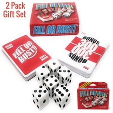 Bowman Games Fill or Bust Card and Dice Game for Team Play and Multiple ...