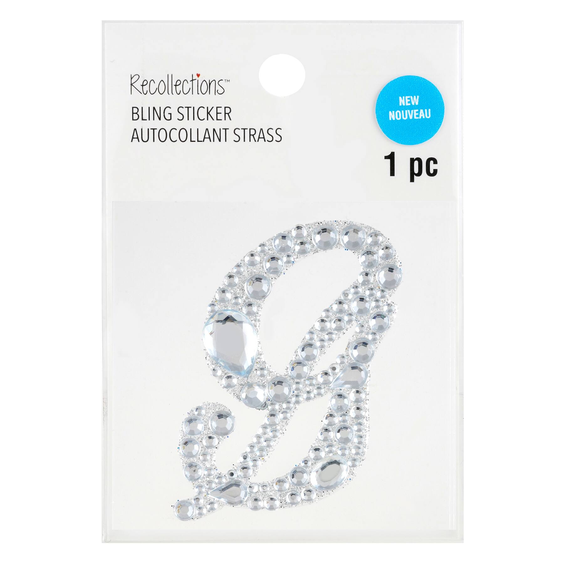 12 Pack: Bling Alphabet Letter Sticker by Recollections™ - Walmart.com