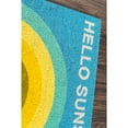 Novogratz Hello Sunshine Hand Woven Doormat - Walmart.com