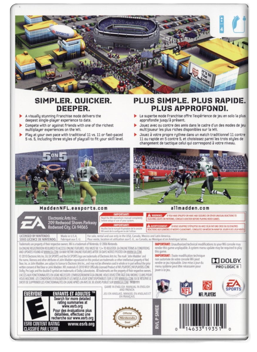Madden 11 Ps2