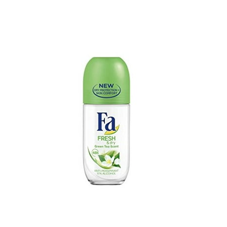 Fa Fresh & Dry Green Tea 48h Roll-On Deodorant Anti-Perspirant 50 ml ...