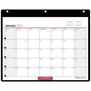 AT-A-GLANCE QuickNotes 2025 Monthly Desk Wall Calendar Small 11 x 8 ...