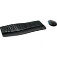 Microsoft Sculpt Ergonomic Desktop Keyboard and Comfort Mouse, Black ...