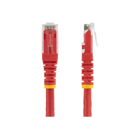 StarTech.com 15ft CAT6 Ethernet Cable, 10 Gigabit Molded RJ45 650MHz ...