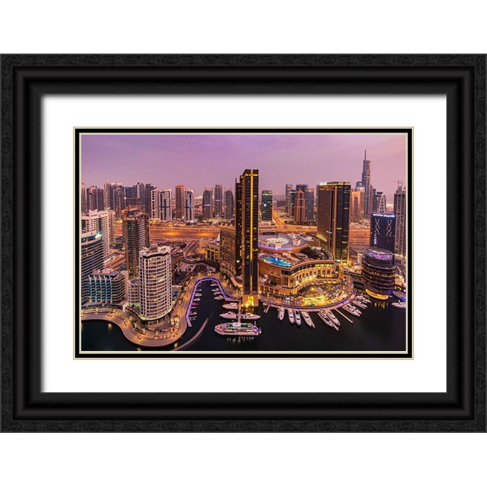 Shamaa, Mohammed 14x11 Black Ornate Wood Framed with Double Matting ...