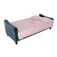 Novogratz Futon & Twin Sleeper Sofa 4 Piece Brushed Microfiber Sheet ...