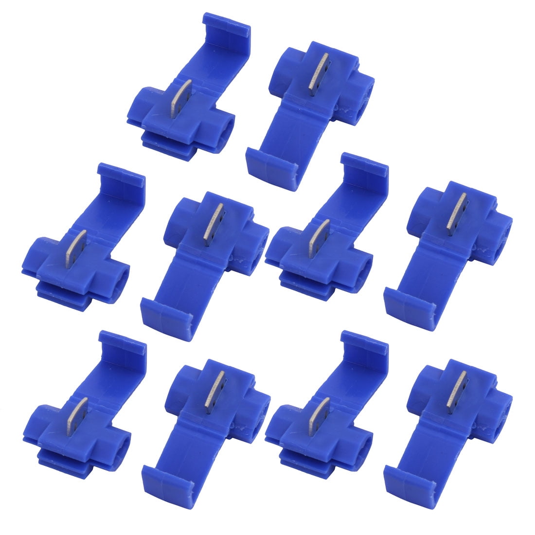 10Pcs Quick Splice Spade Terminals Electrical Wire Connector Assortment ...