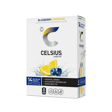 CELSIUS HEAT on-the-go Performance Energy Powder Stick Packets ...