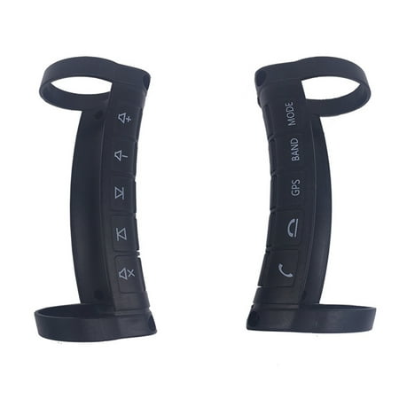 2 Din Universal Multi-function Car Auto Wireless Steering Wheel Controller DVD GPS Navigation ...