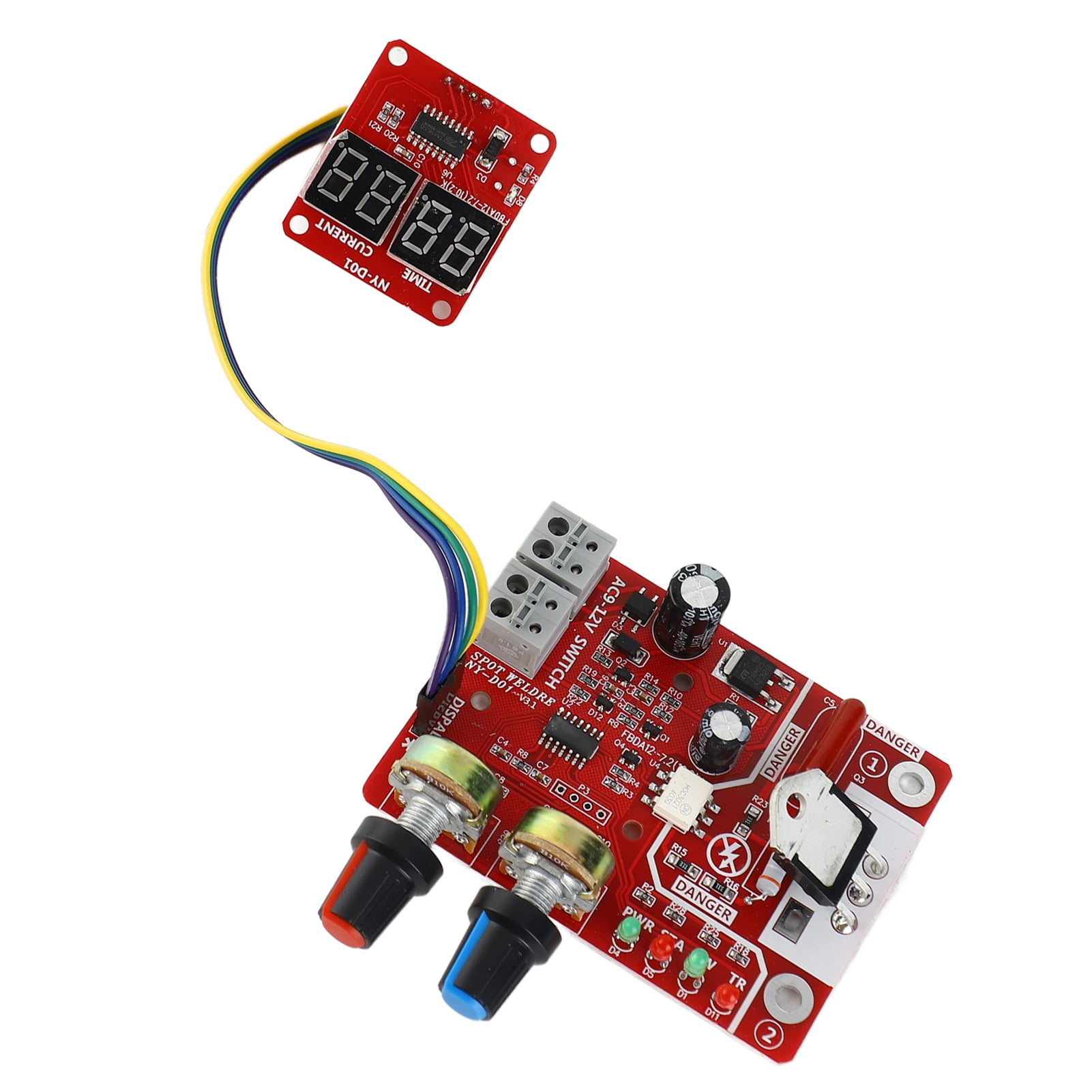 40A or 100A Spot Welding Machine Control Panel, Time and Current ...