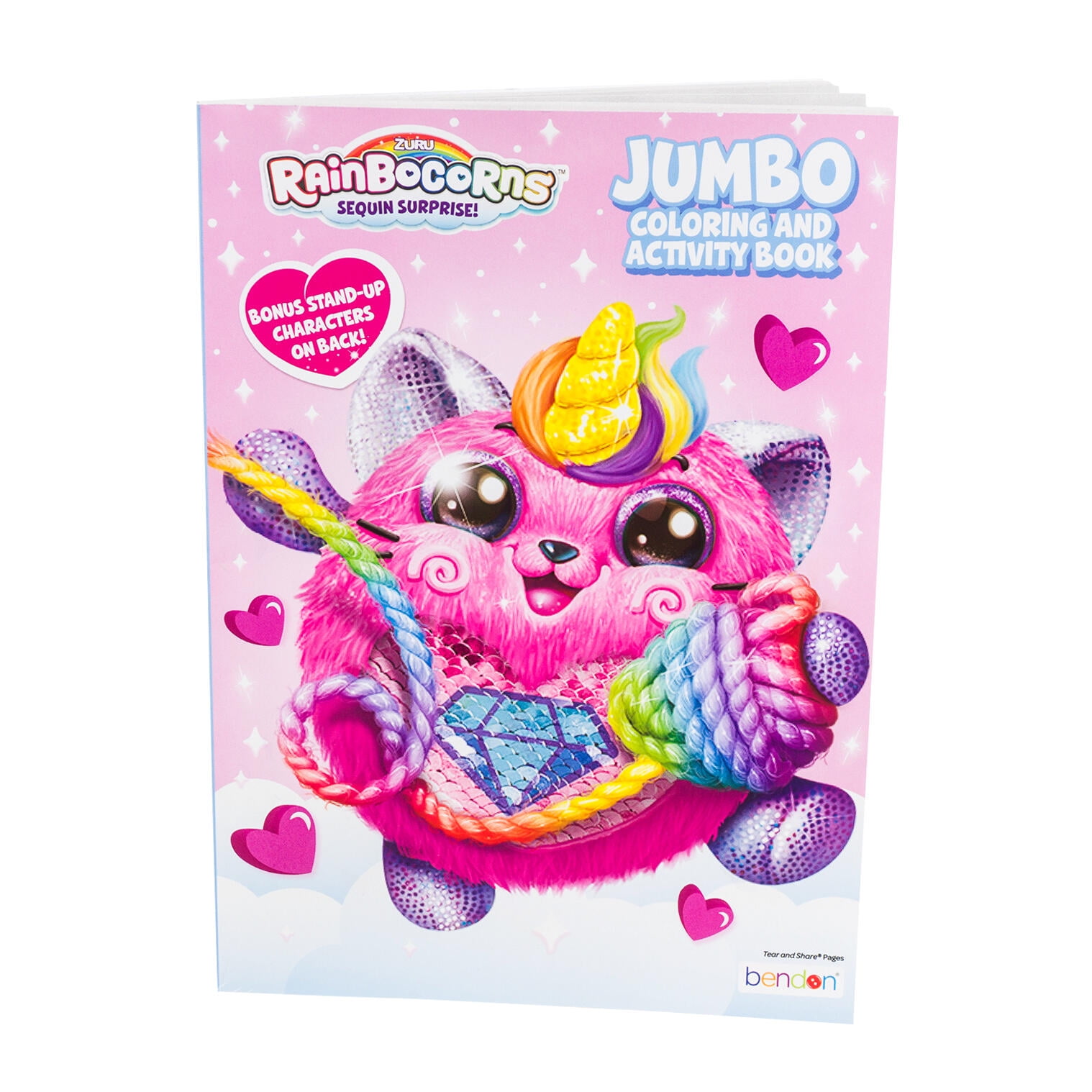 80 PG Rainbocorns Jumbo Coloring and Activity Book - Walmart.com