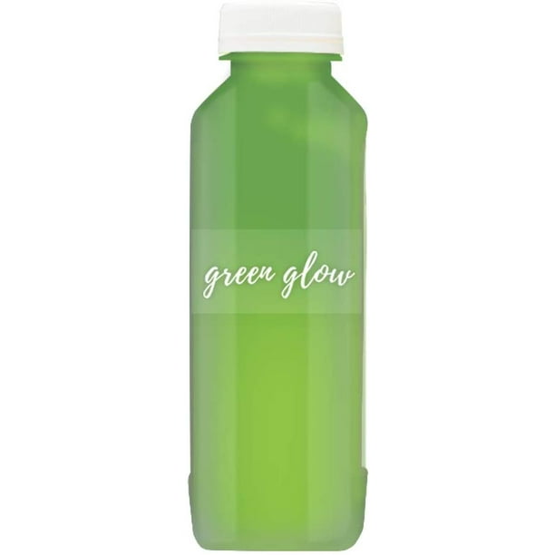 Label Tek Green Glow Label - Clear with White Font, Water-Resistant - 2 ...