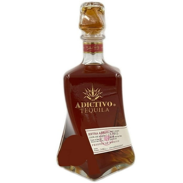 Pack de 6 Tequila Adictivo Extra Añejo 1.75 L | Walmart en línea