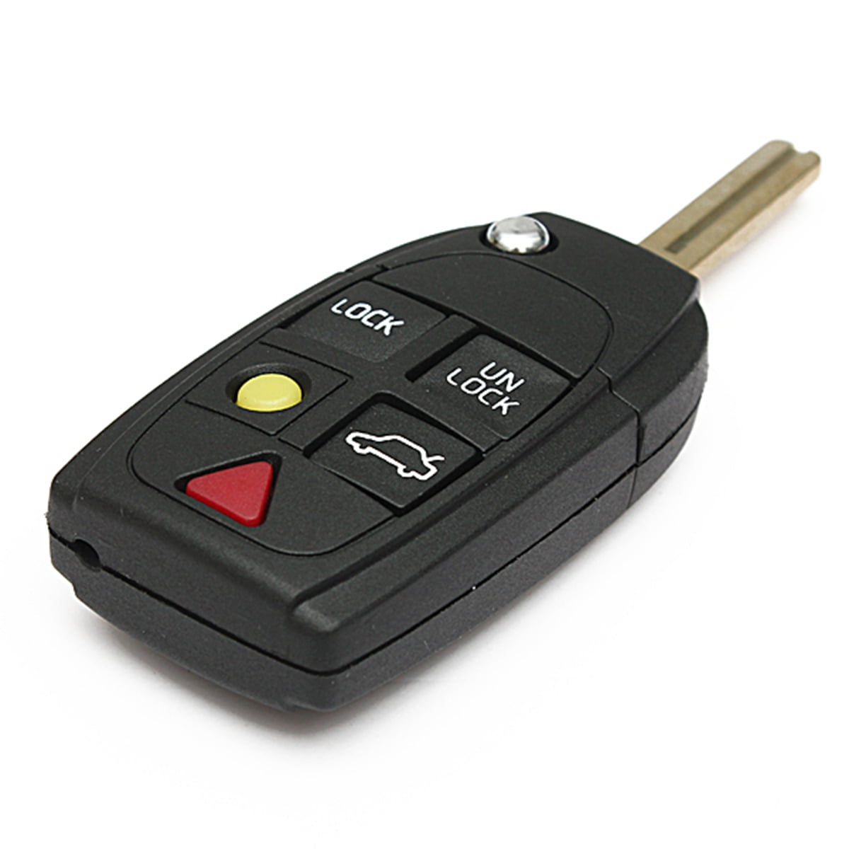 5 Button Keyless Entry Remote Flip Key Fob Case For Volvo Shell Flip 5-button-keyless-entry-remote-flip-key-fob-case-for-volvo-shell-flip