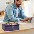 ALAZA Astronaut Space Starry Sky Lunch Box Insulated Reusable Cooler ...