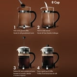 Primula Classic Coffee French Press, 8 Cup, 32 Oz, Chrome - Walmart.com