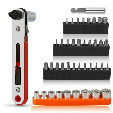 Great Neck 51063 Mini Ratchet and Bit Set 10-Piece - Walmart.com