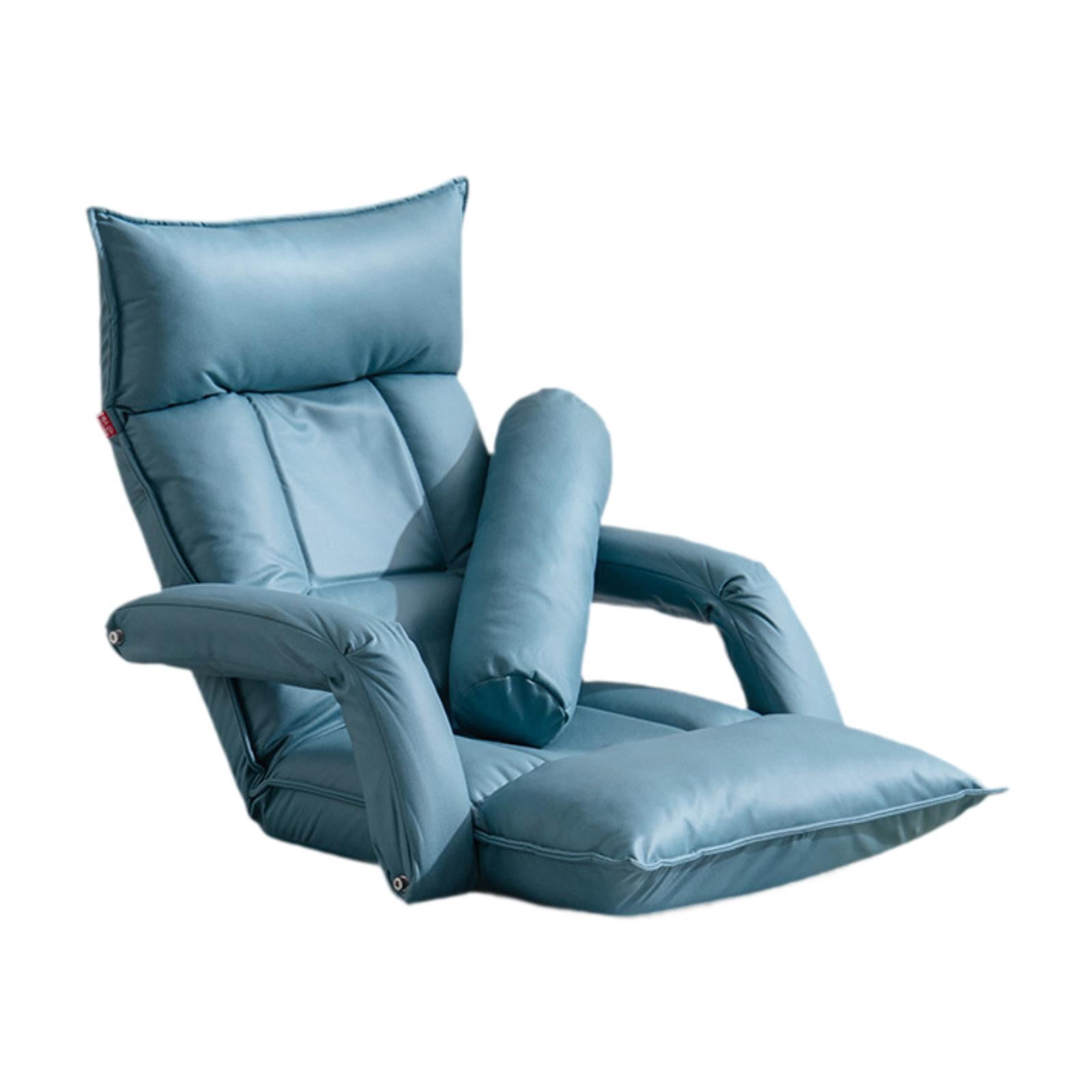 Silla de piso,Chiar de Suelo con Respaldo Ergonómico para Adultos ...