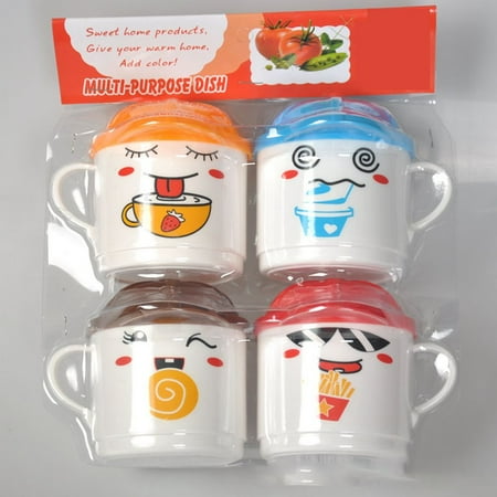 Cartoon Cup Tea Cup Compression Coffee Cups Milk Tea with Cap Cover for ...