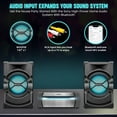 Sony Home Stereo with Bluetooth, Bass, LED, Karaoke, DVD, USB, FM Radio ...