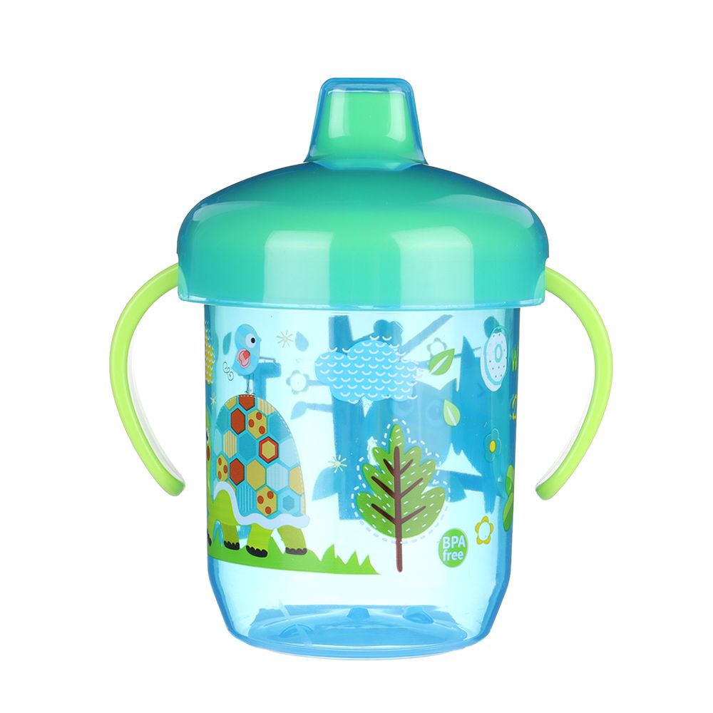 Infants BPA Free Double Handle Flip Lid Water Cups Duckbill Bottle ...