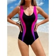 2026 New European and American Style Women's Abstract Art One-Piece ...