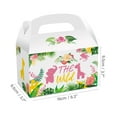 24 Pack Party Favor Boxes, Safari Two Wild One Gift Treat Bags, Jungle ...