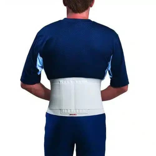 Click here for Mueller Back Brace/Lumbar Support -#250 - White S prices