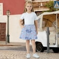 Cartoon Dolphins with Pink Hearts Valentine Girls' Skirts A-Line Skirts ...