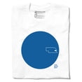 Blue Dot Circle Graphic Graphic Tee TShirt Gift - Walmart.com