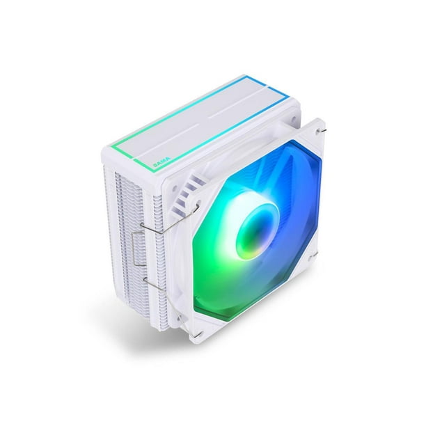 SAMA KA400DW RGB CPU Air Cooler 12cm PWM Fan 4 Copper Heat Pipes For ...