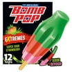 Bomb Pop Extremes Super Sour Strawberry Freeze Ice Pops, Frozen Freezer Dessert, 12 Pack ...
