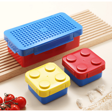 Melii Puzzle Bento Container - Lime, Blue, Green - Walmart.com