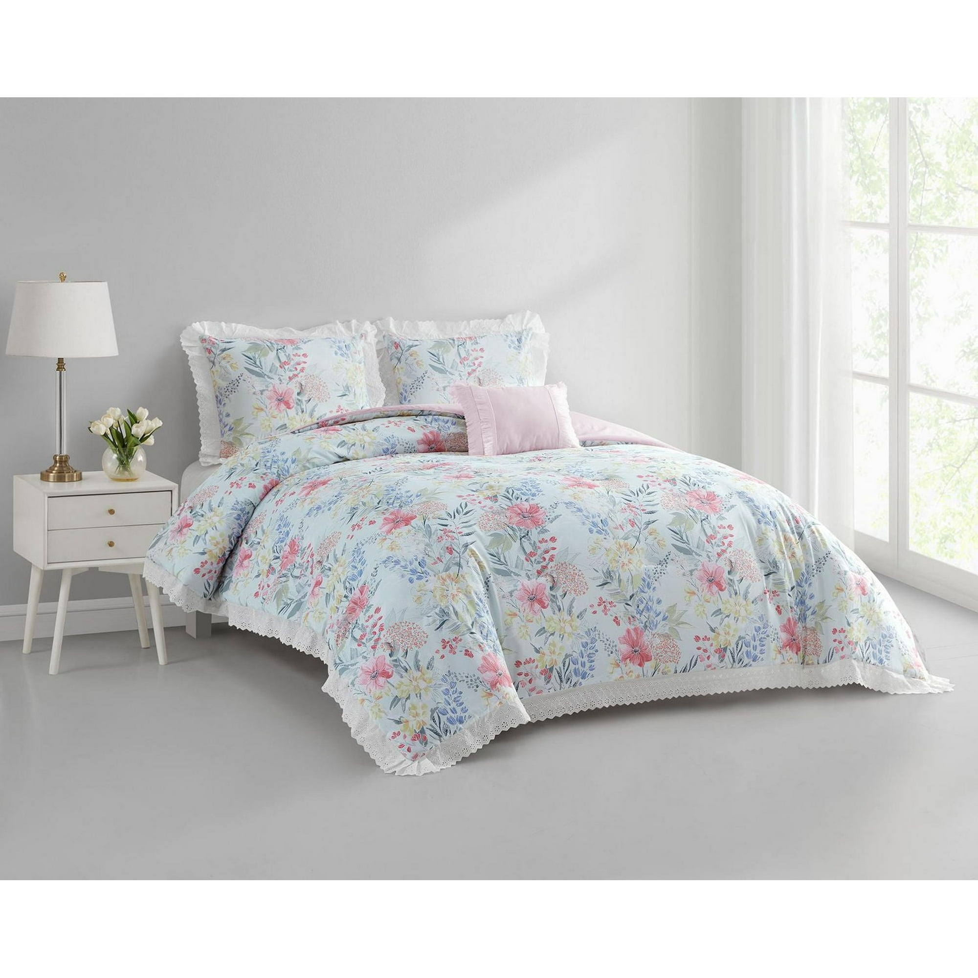 Click here for Beco Home Shane 4 Piece Reversible Comforter Set prices