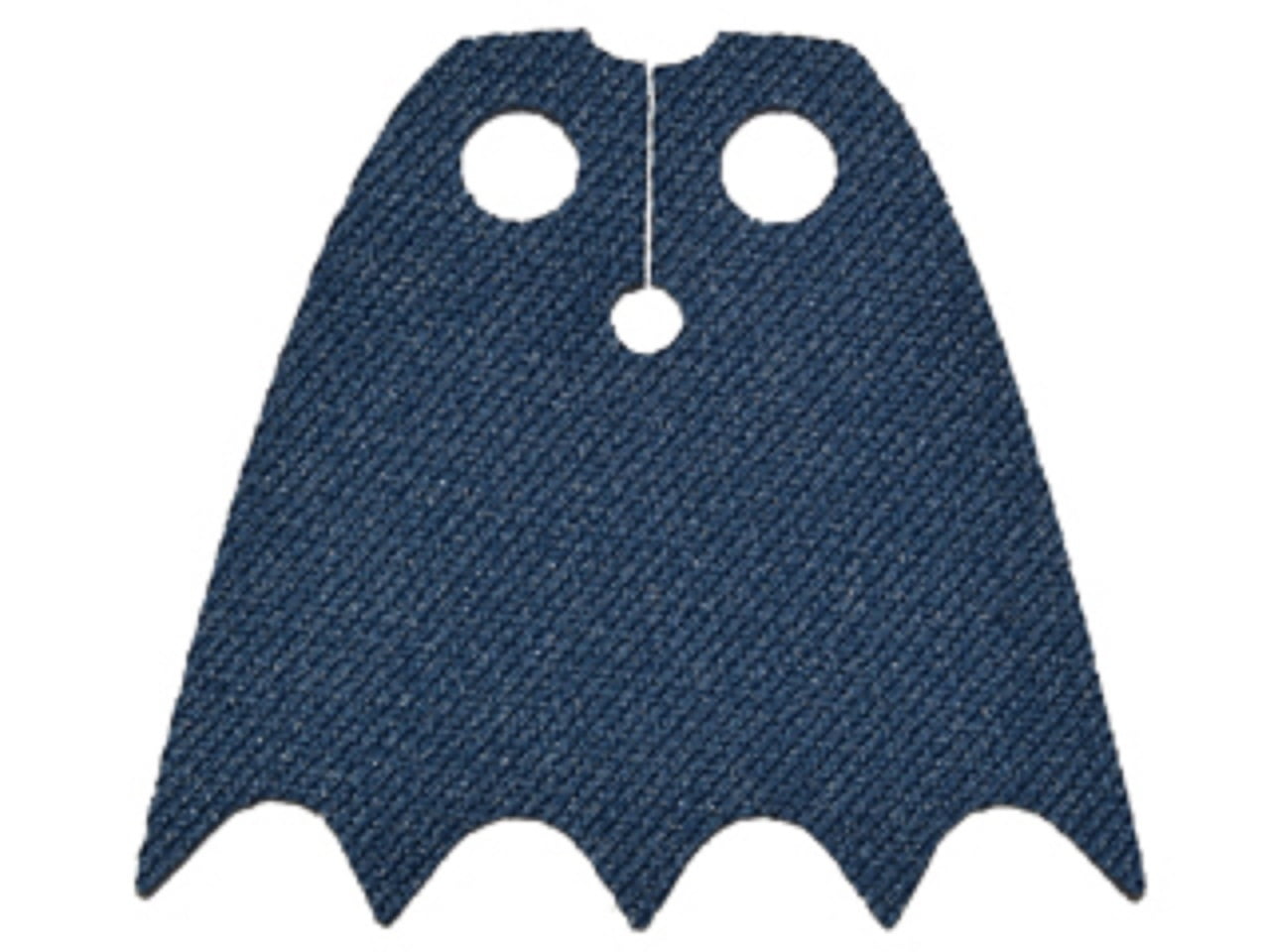 LEGO Dark Blue Batman Cape - New Spongy Fabric - LEGO figure accessory ...