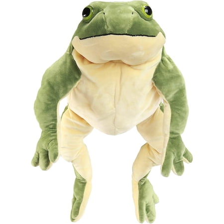 AmPm Plush Giant Frog Stuffed Animal Soft Toy, 22 Inches Large, Green ...