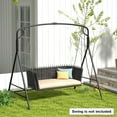 Costway Heavy-Duty A-Frame Outdoor Swing Stand for Patio Home - Walmart.com