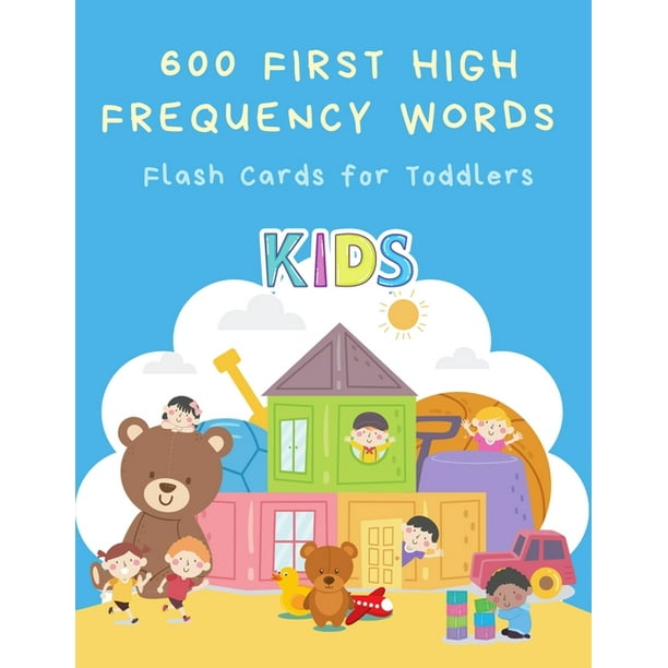600 First High Frequency Words Flash Cards for Toddlers : Fun learning ...