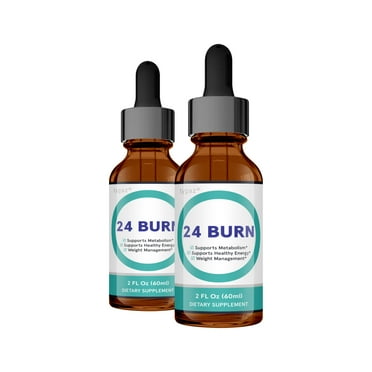 24 Burn Metabolism Drops Liquid Supplement - 24Burn Drops Reviews, 3, Pack, 3 Month Supply ...