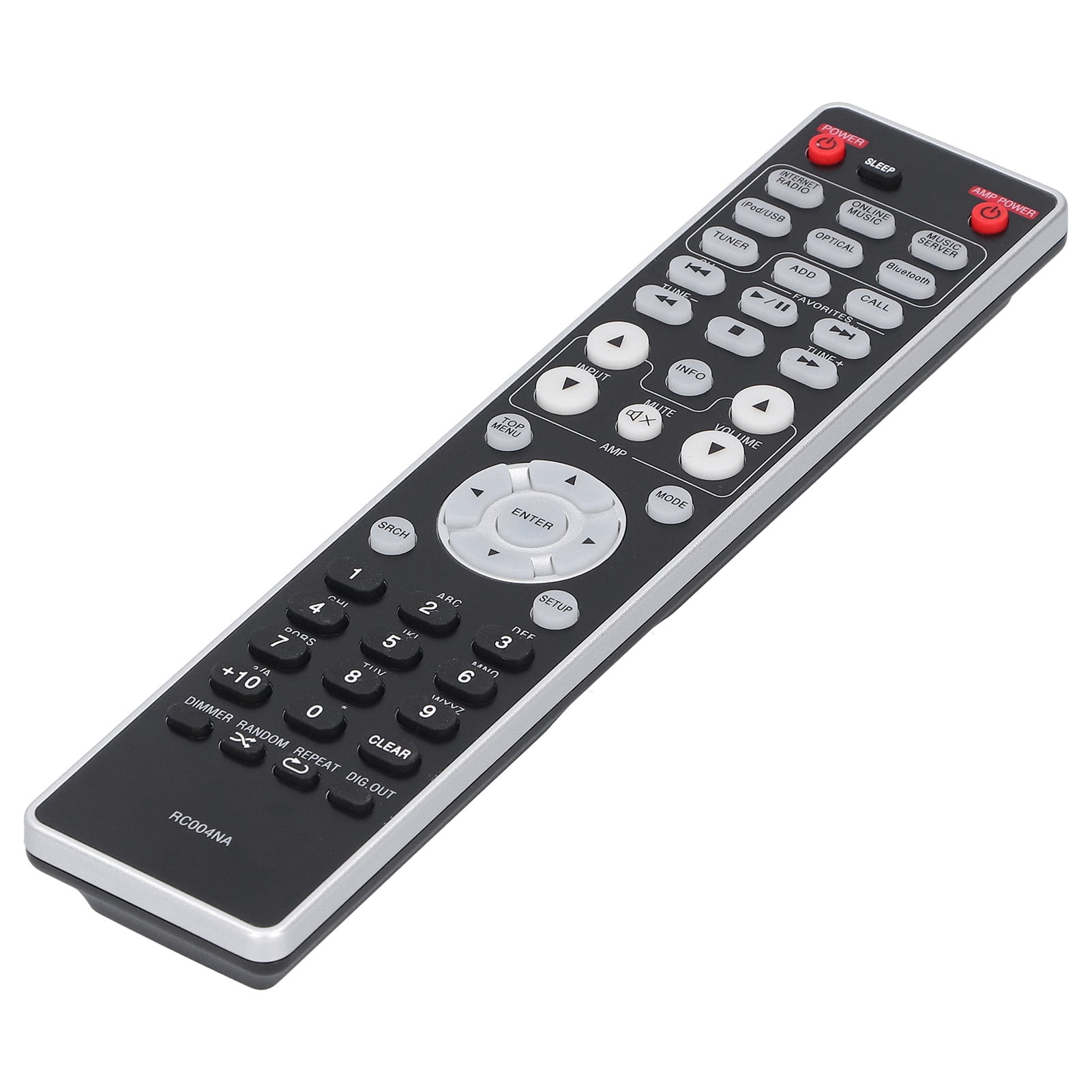 Controlador de TV LCD, RC004NA Control remoto universal para TV ...