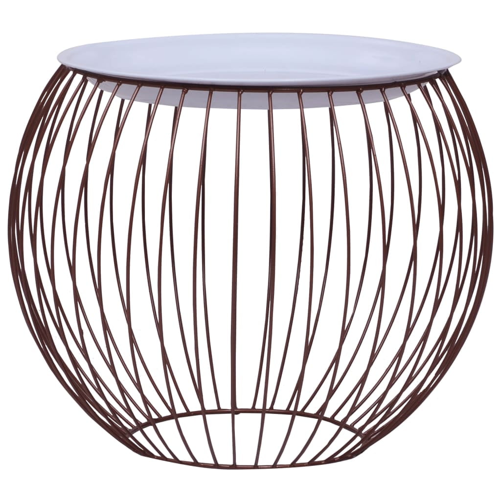 Click here for Vidaxl Coffee Table Gold Ø 51 Cm 51 X 41 Cm prices