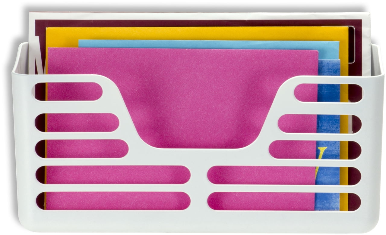 Officemate MagnetPlus Magnetic Utility Pocket, White (92541) - Walmart.com